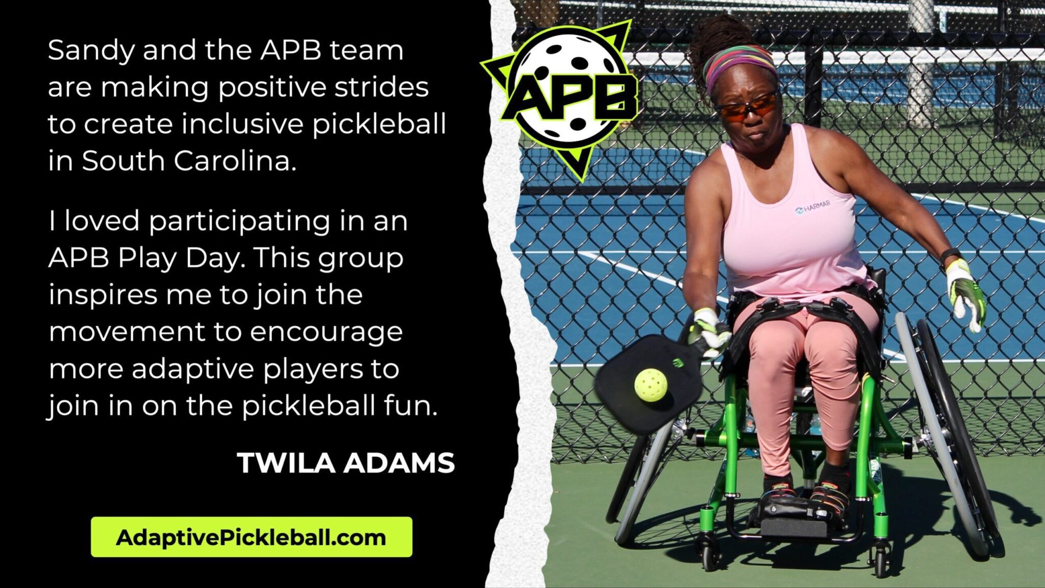 EVENTS - Adaptive Pickleball